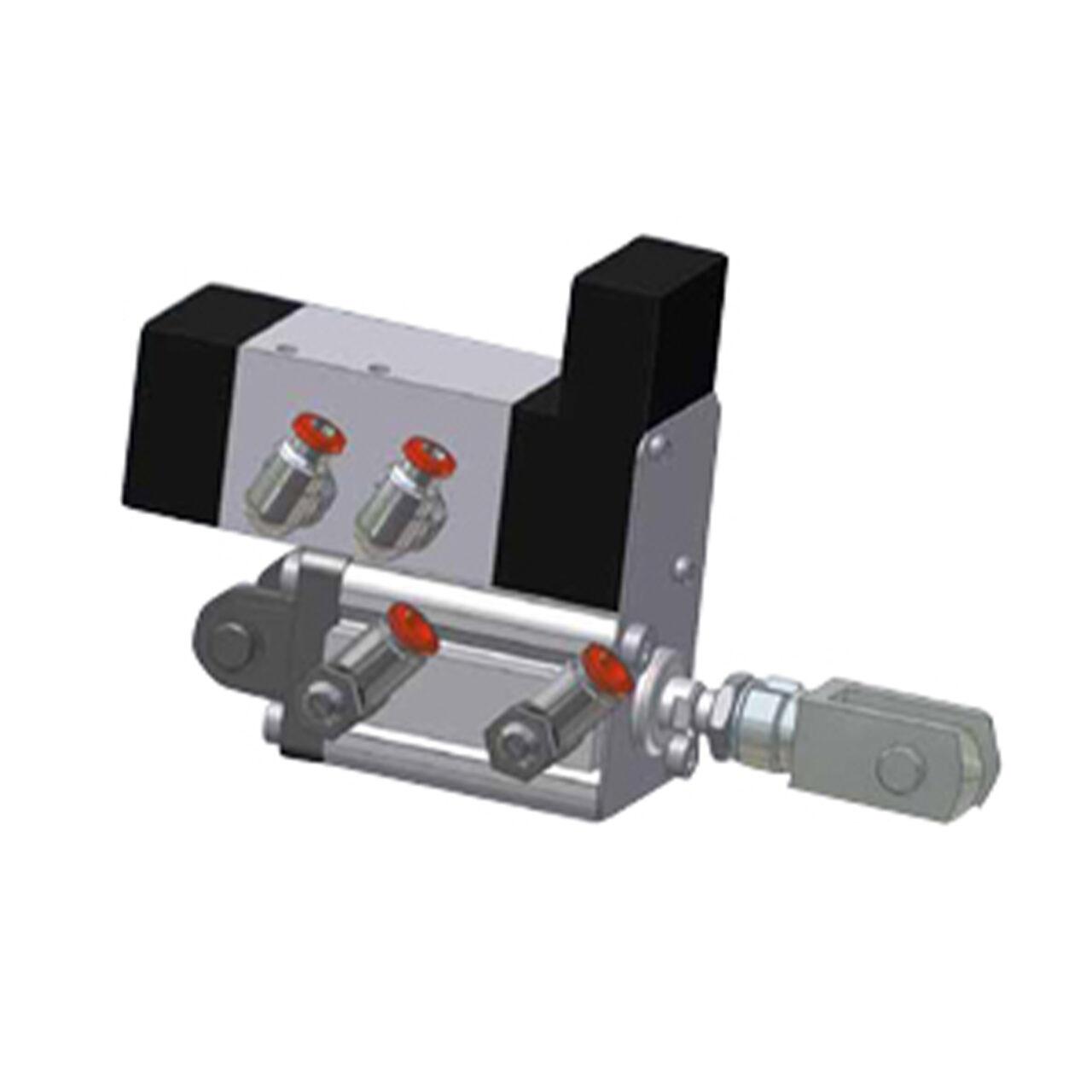 Short-stroke cylinder with oscillating valve - Drumag