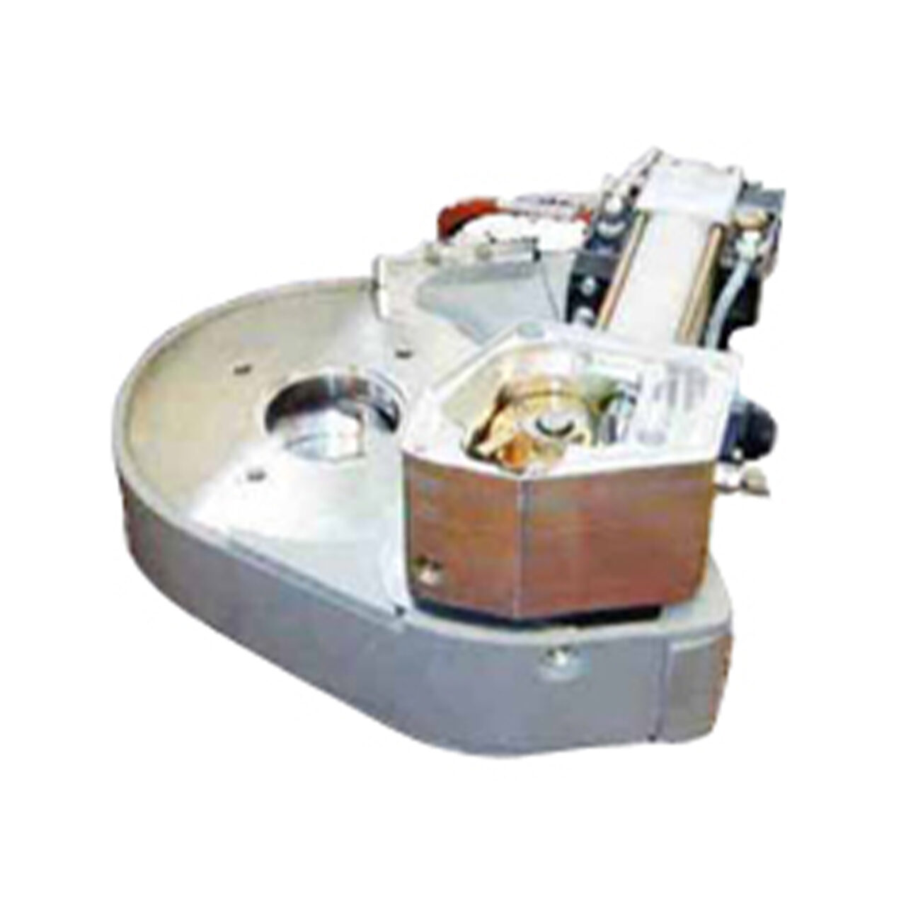 Pneumatic drive for a vacuum valve with integrated sequence control ...